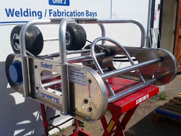 Net Stackers | Solent Engineering | Specialist Marine Fabrication